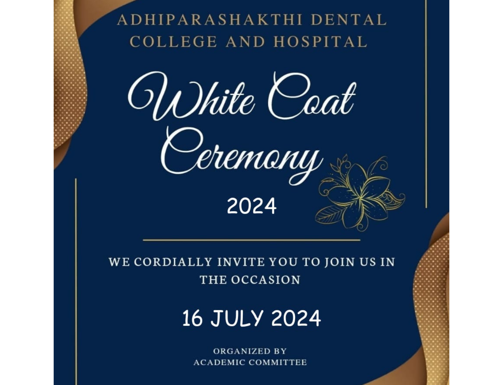 WHITE COAT CEREMONY – 2024 – Apdch