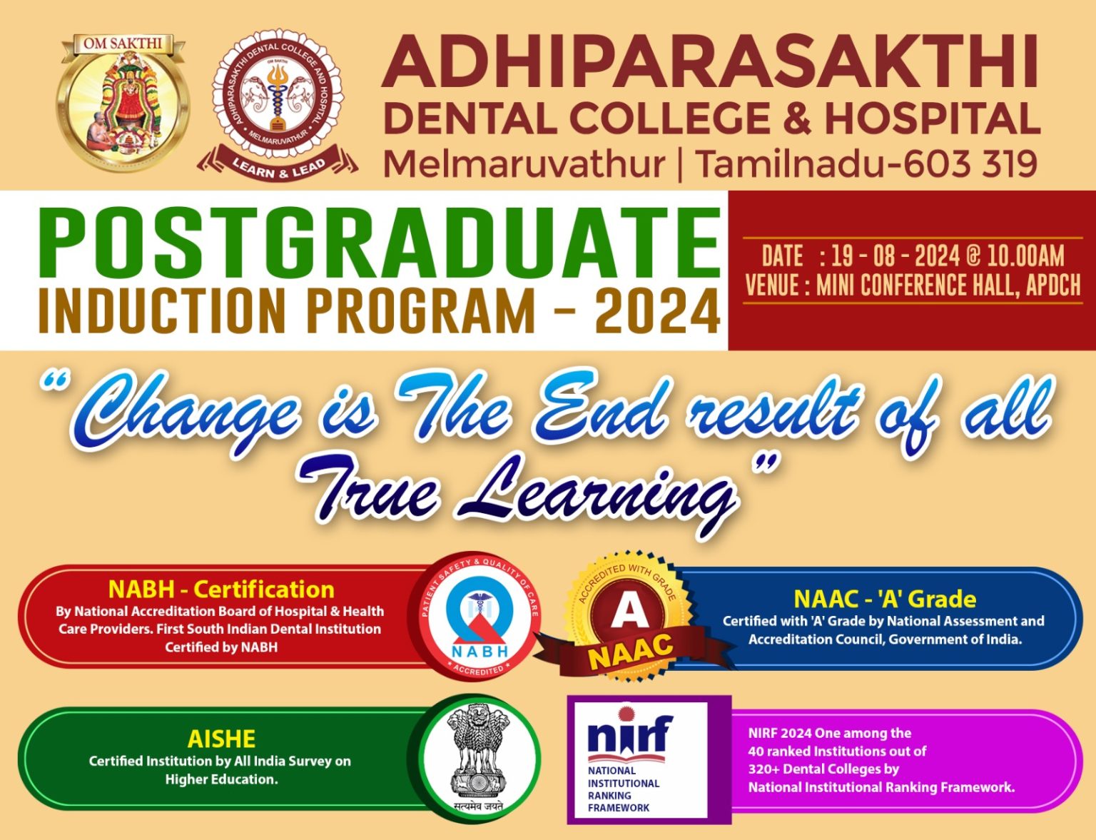 Apdch – Welcome to Adhiparasakthi Dental College and Hospital
